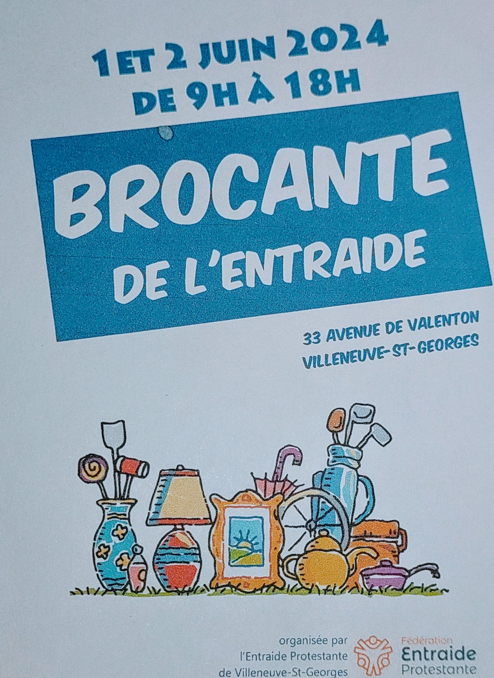 Brocante Villeneuve Saint Georges